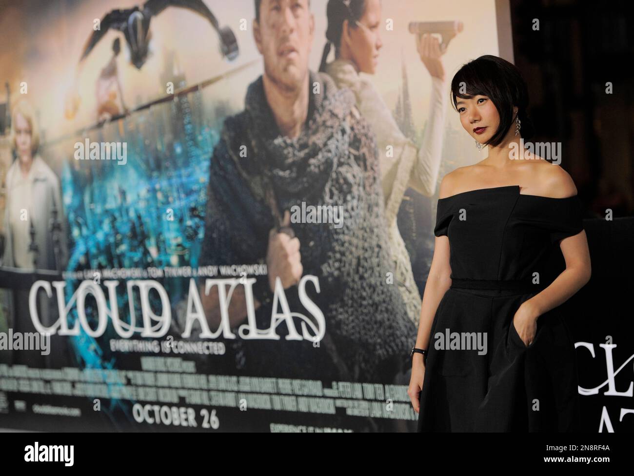 South Korean actress Doona Bae, a cast member in "Cloud Atlas," poses ...