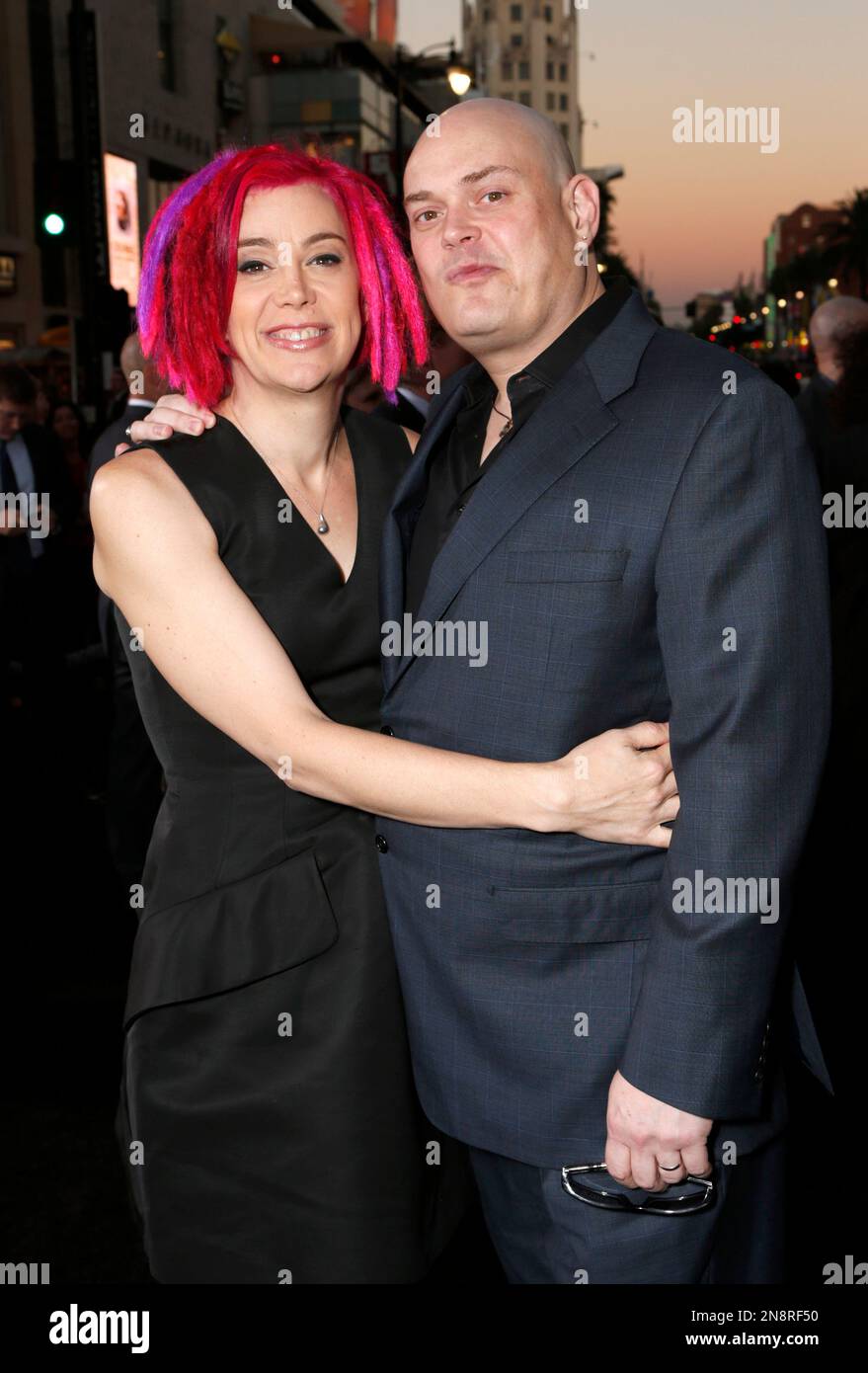 Co-directors Lana Wachowski and Andy Wachowski arrive at the Los ...