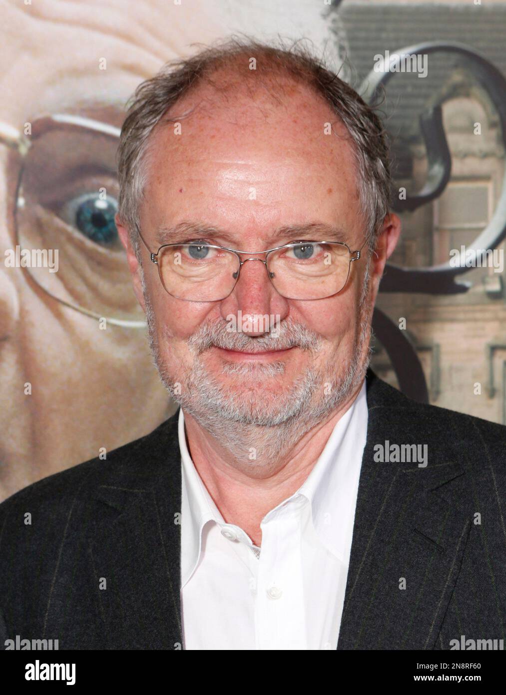Jim Broadbent arrives at the Los Angeles premiere of 'Cloud Atlas' at ...