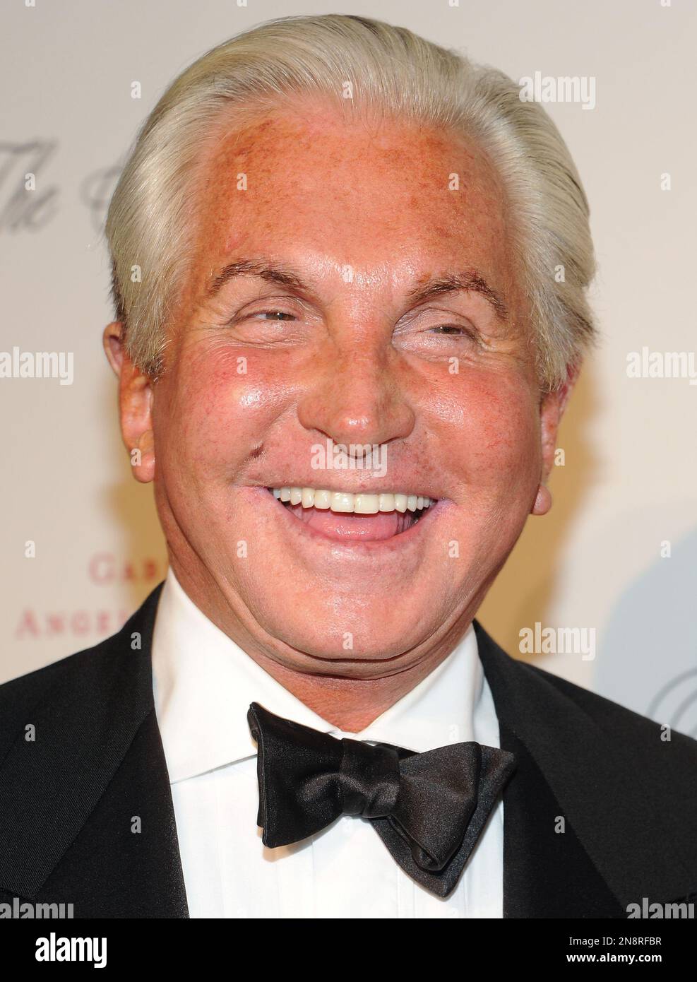 George Hamilton attends Gabrielle's Angel Foundation 2012 Angel Ball ...
