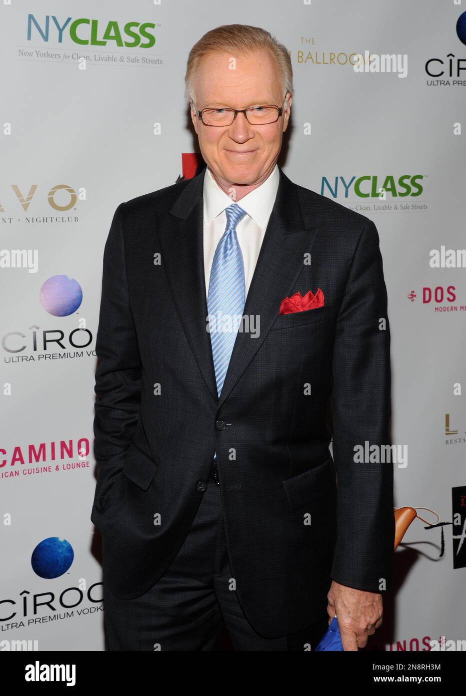News anchor Chuck Scarborough attends A Night of New York Class gala ...