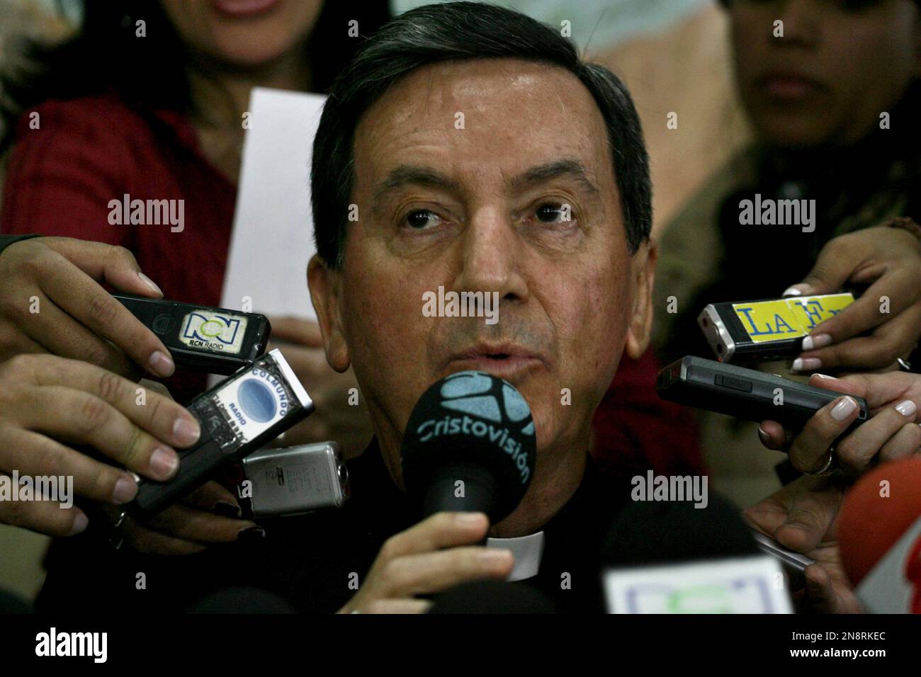FILE - This Sept. 4, 2009 file photo shows then President of Colombia's ...