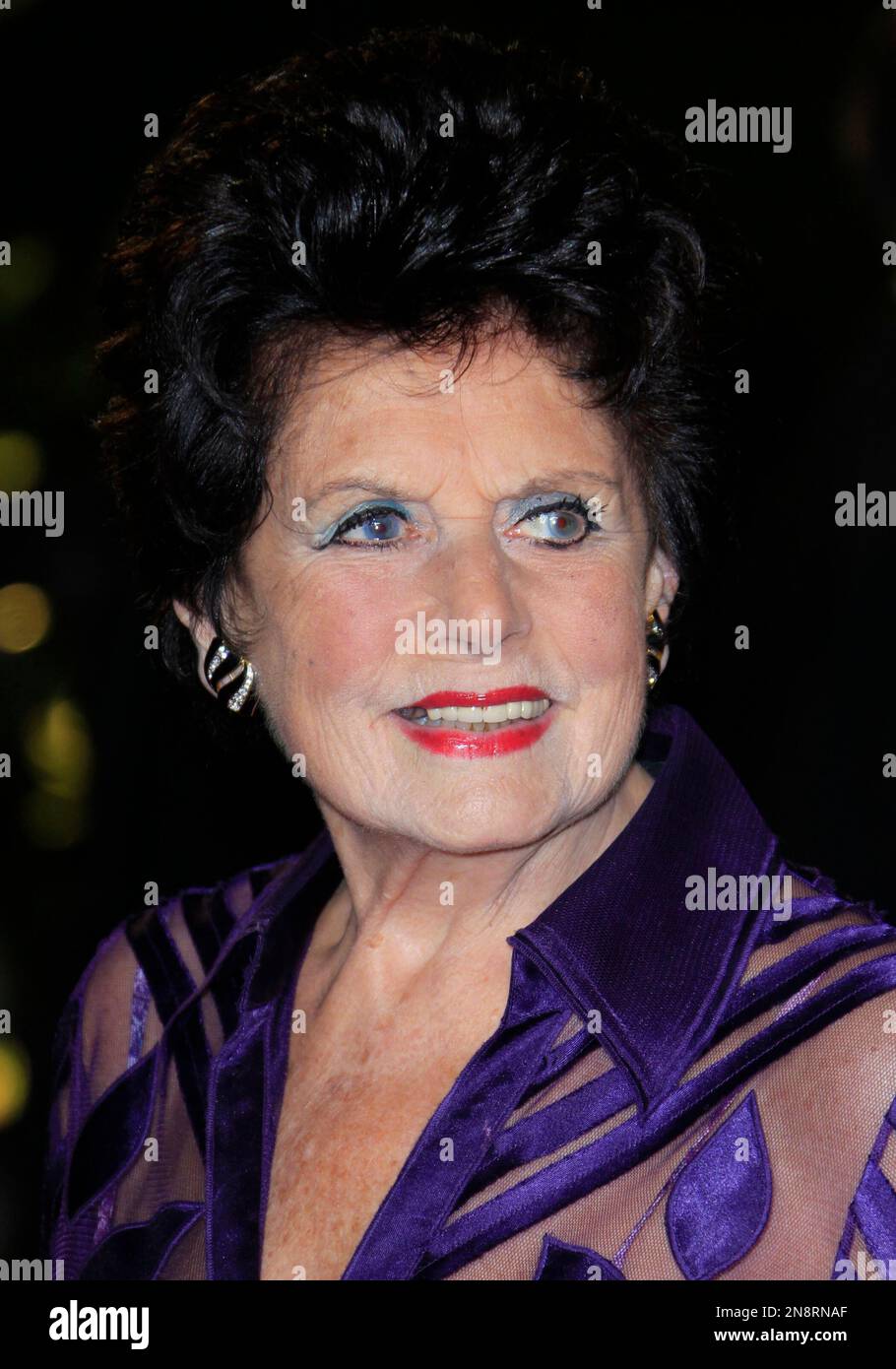 Eunice Gayson arrives at the world premiere of Skyfall at the Royal ...
