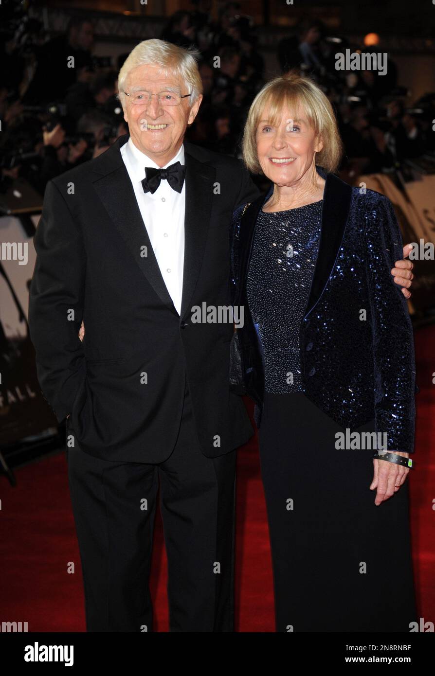 Sir Michael Parkinson, Mary Parkinson arrives at the world premiere of ...