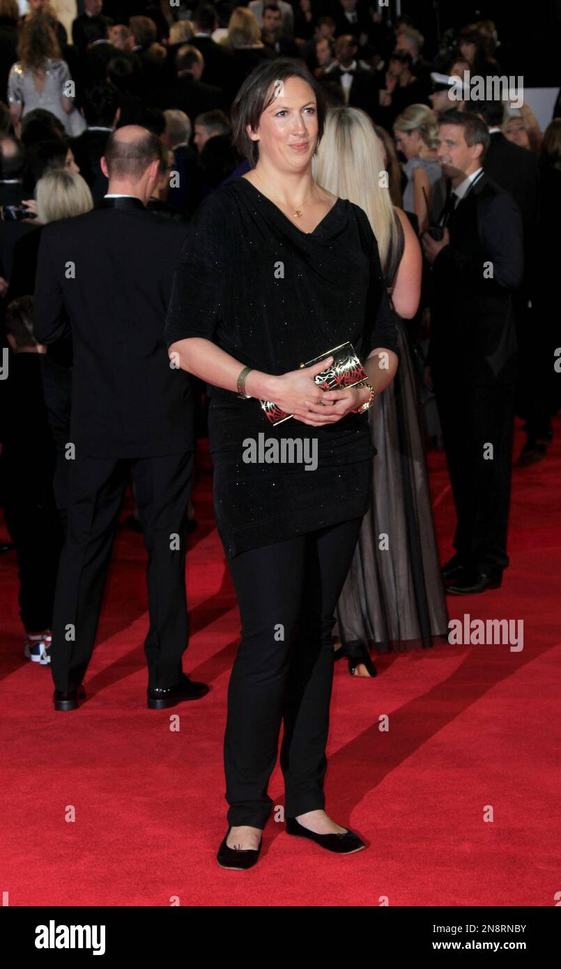 Miranda Hart arrives at the world premiere of Skyfall at the Royal ...