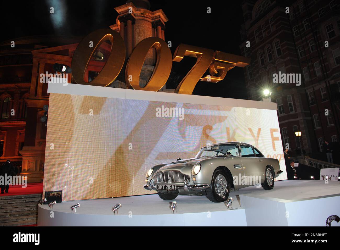 General view at the world premiere of Skyfall James Bond 007 at the ...