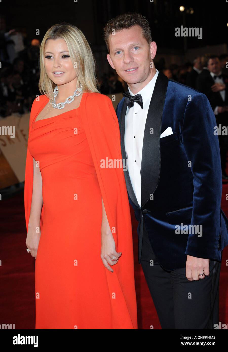 Holly Vallance, Nick Candy arrives at the world premiere of Skyfall ...
