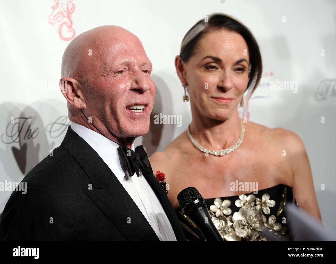 Lester Smith and wife attend Gabrielle's Angel Foundation 2012 Angel ...