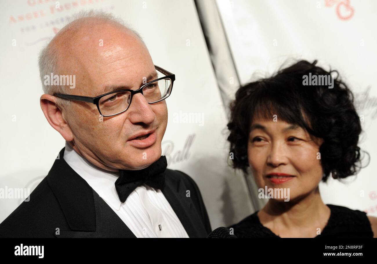 Dr. Stephen Nimer and wife attend Gabrielle's Angel Foundation 2012 ...