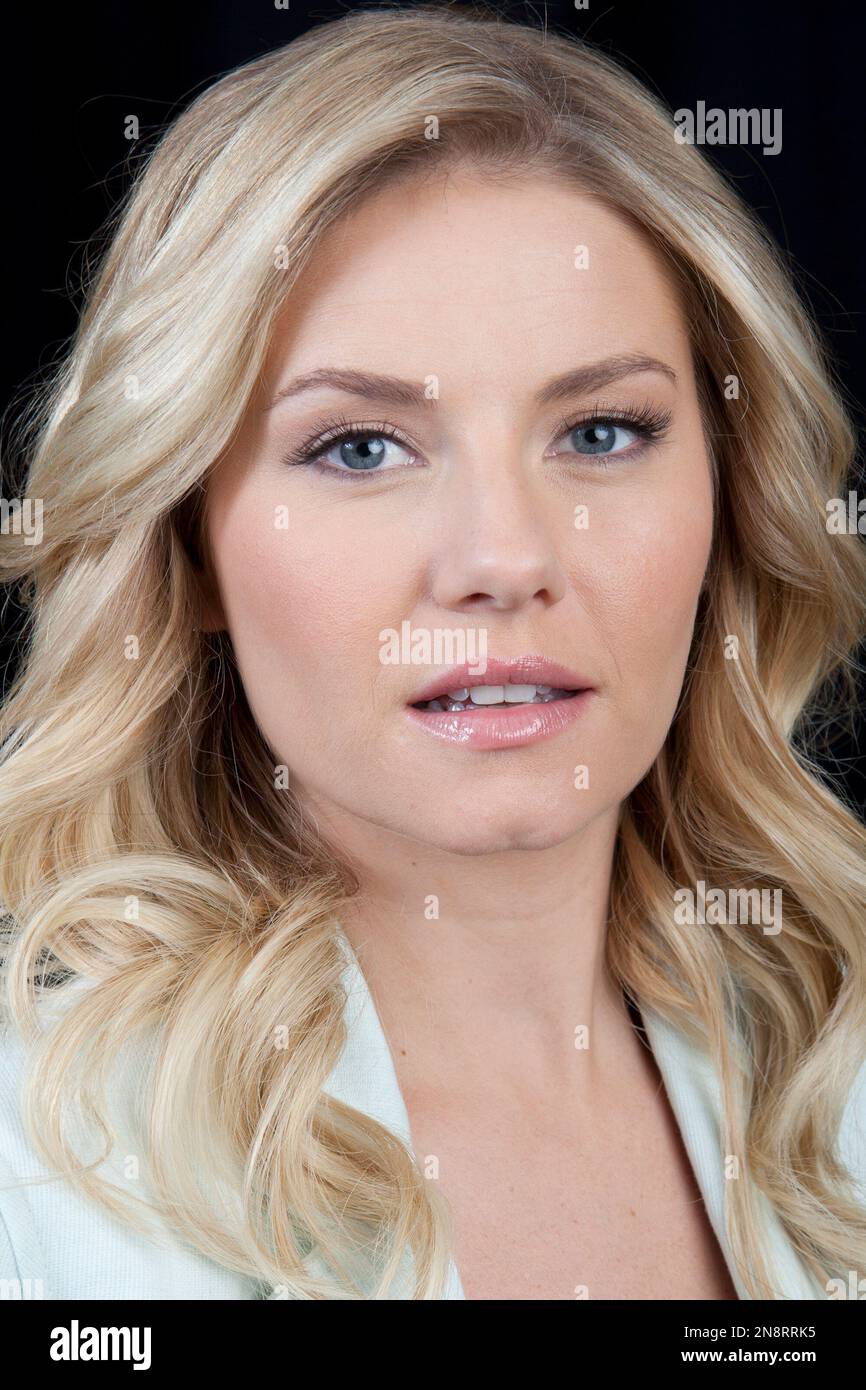 Canadian film and television actress Elisha Cuthbert poses for a ...