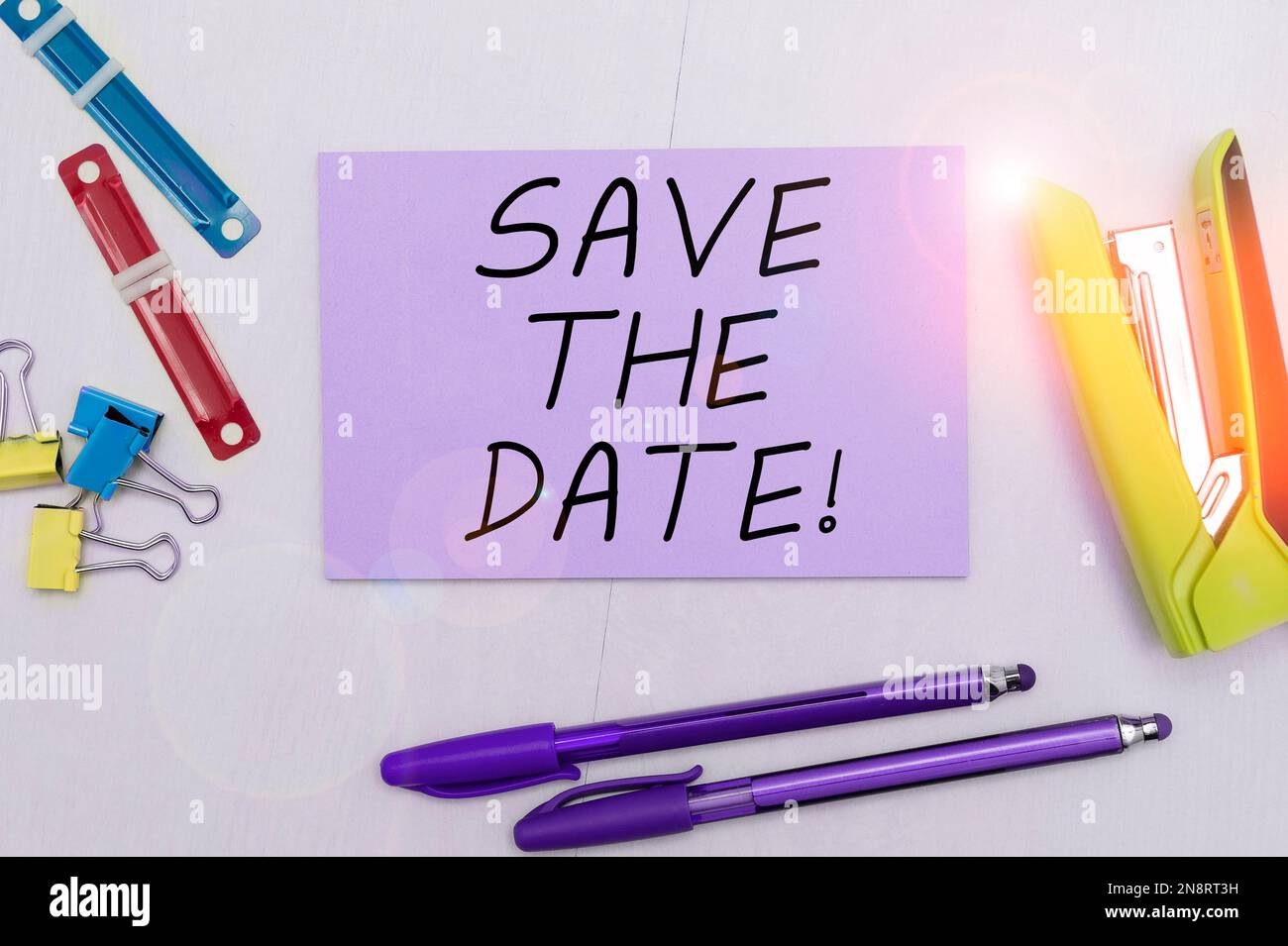 Inspiration showing sign Save The Date. Internet Concept Remembering the schedule Mark the ...