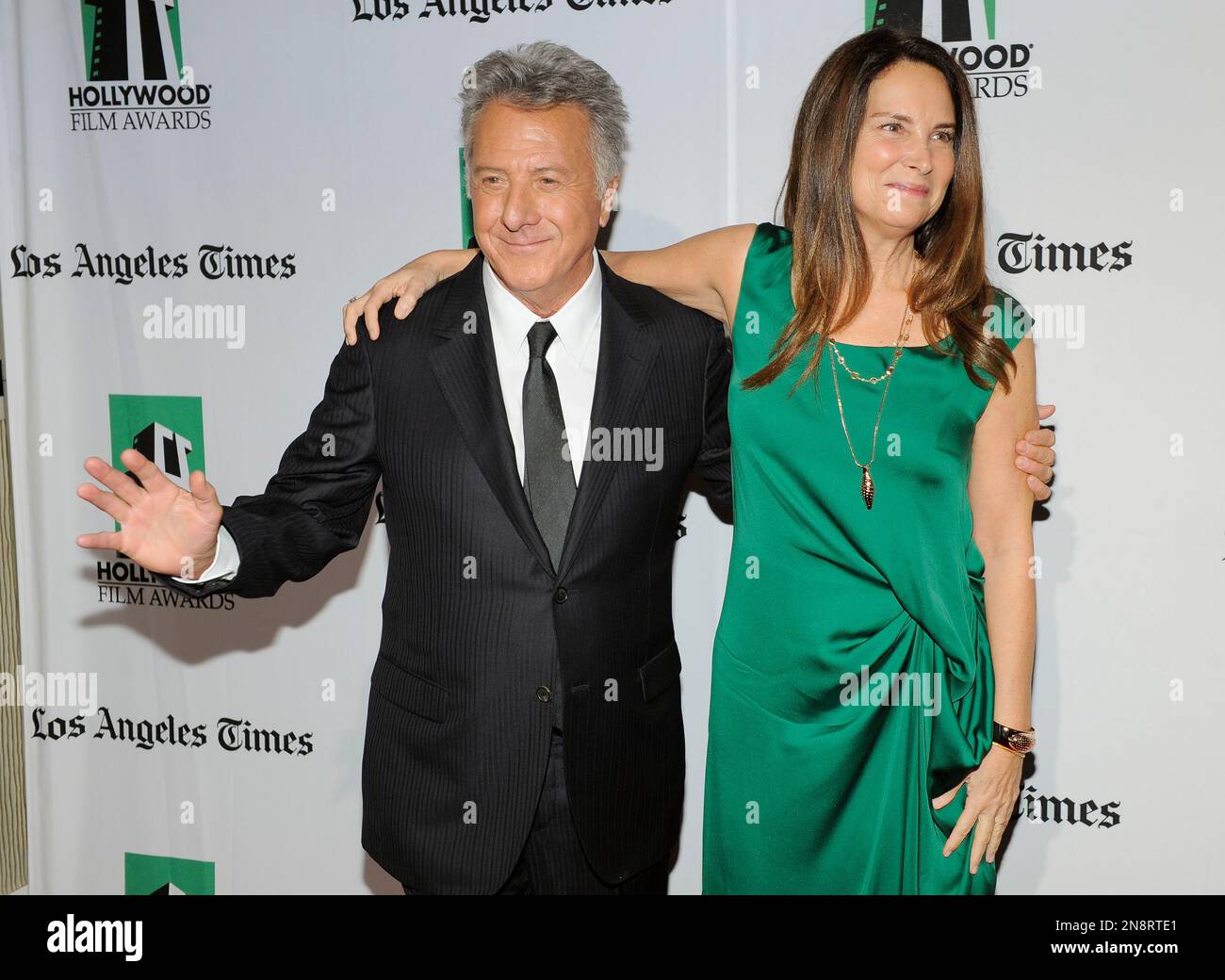 Dustin Hoffman, recipient of the Hollywood Breakthrough Director Award ...