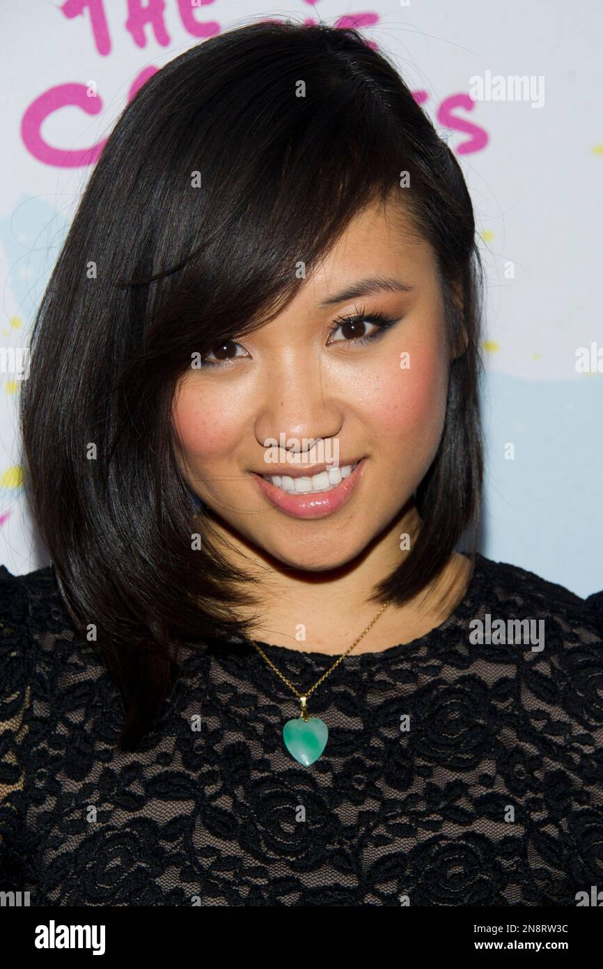 Ellen Wong attends "The Carrie Diaries" premiere on Monday, Oct. 22 ...