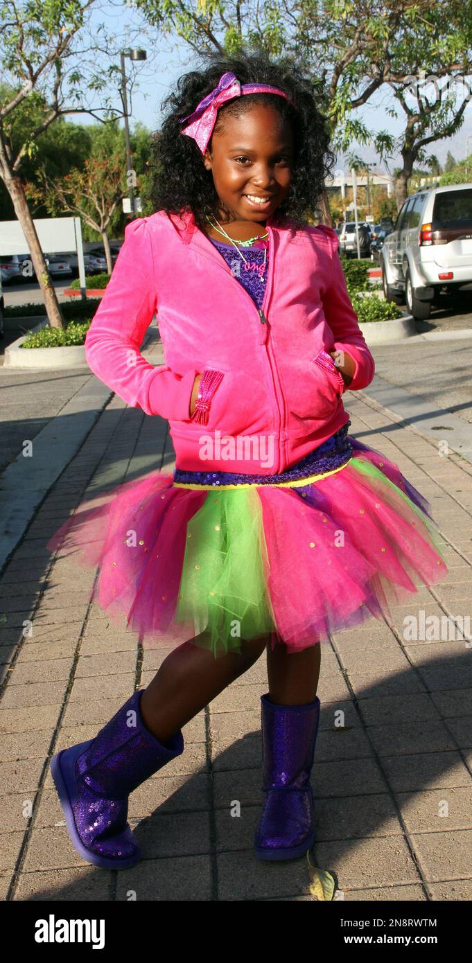 Actress Jayda Brown at A Day With Cast Members of Christmas In Compton ...