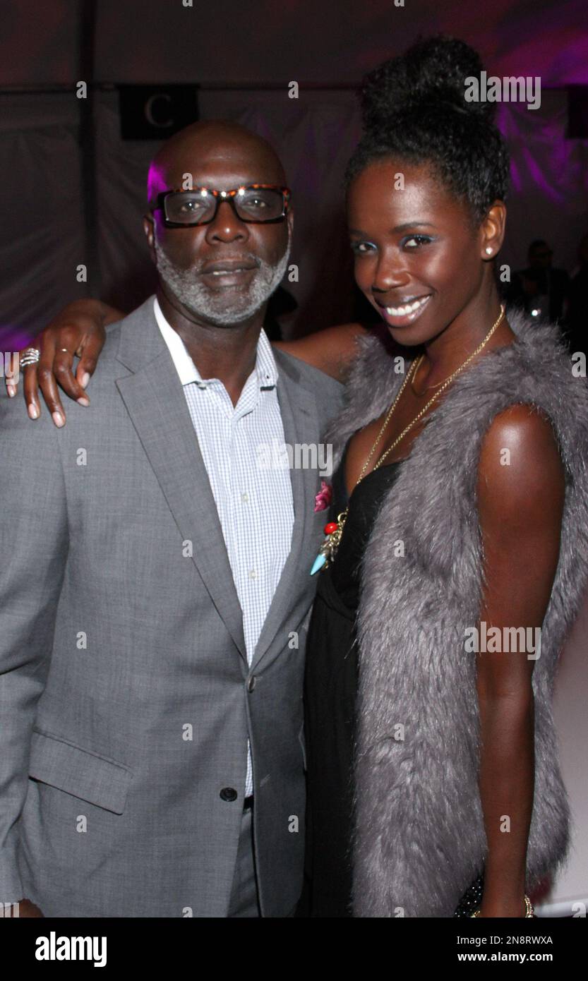VIP Guests Peter Thomas and daughter Porsche Thomas seen at LA Fashion ...