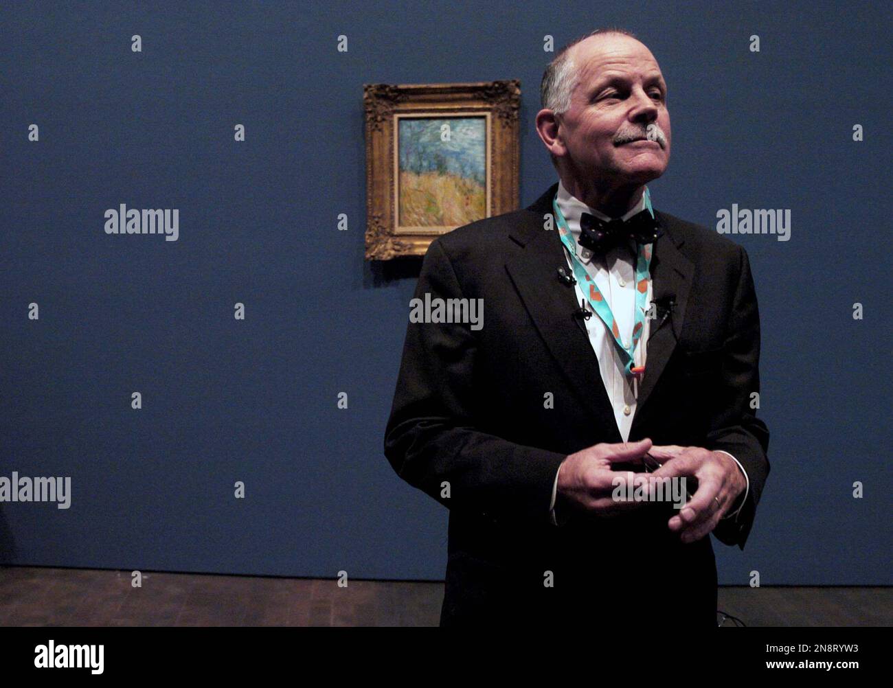 This Oct. 10, 2012 photo shows Timothy Standring, who curated the ...