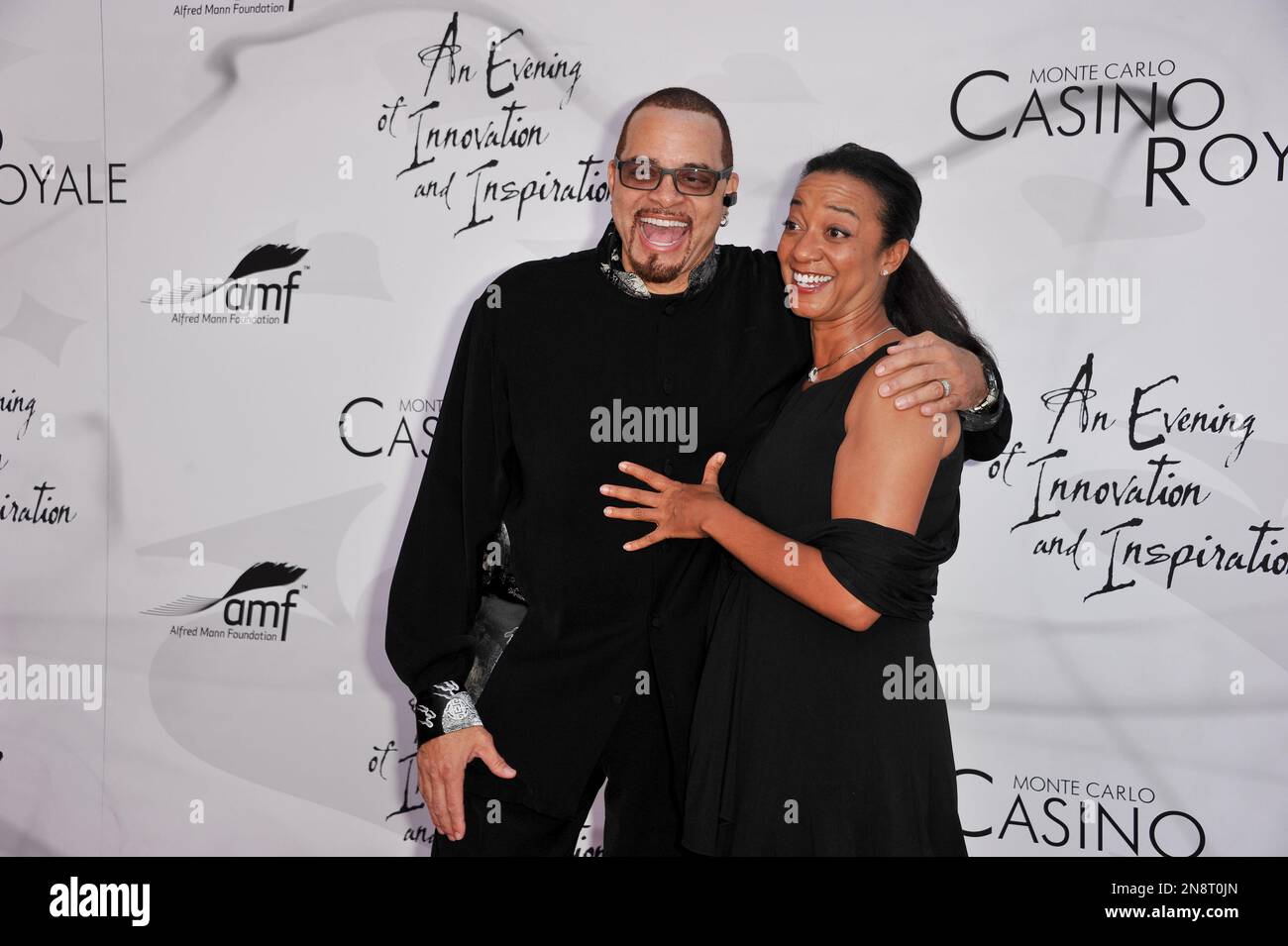 Sinbad, left, and Meredith Fuller attend the Alfred Mann Foundation's ...