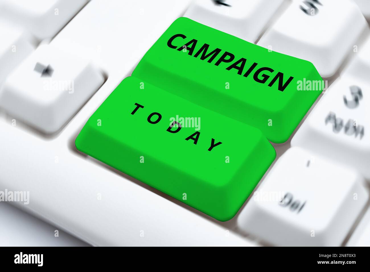 Sign displaying Campaign. Internet Concept organized course of action ...