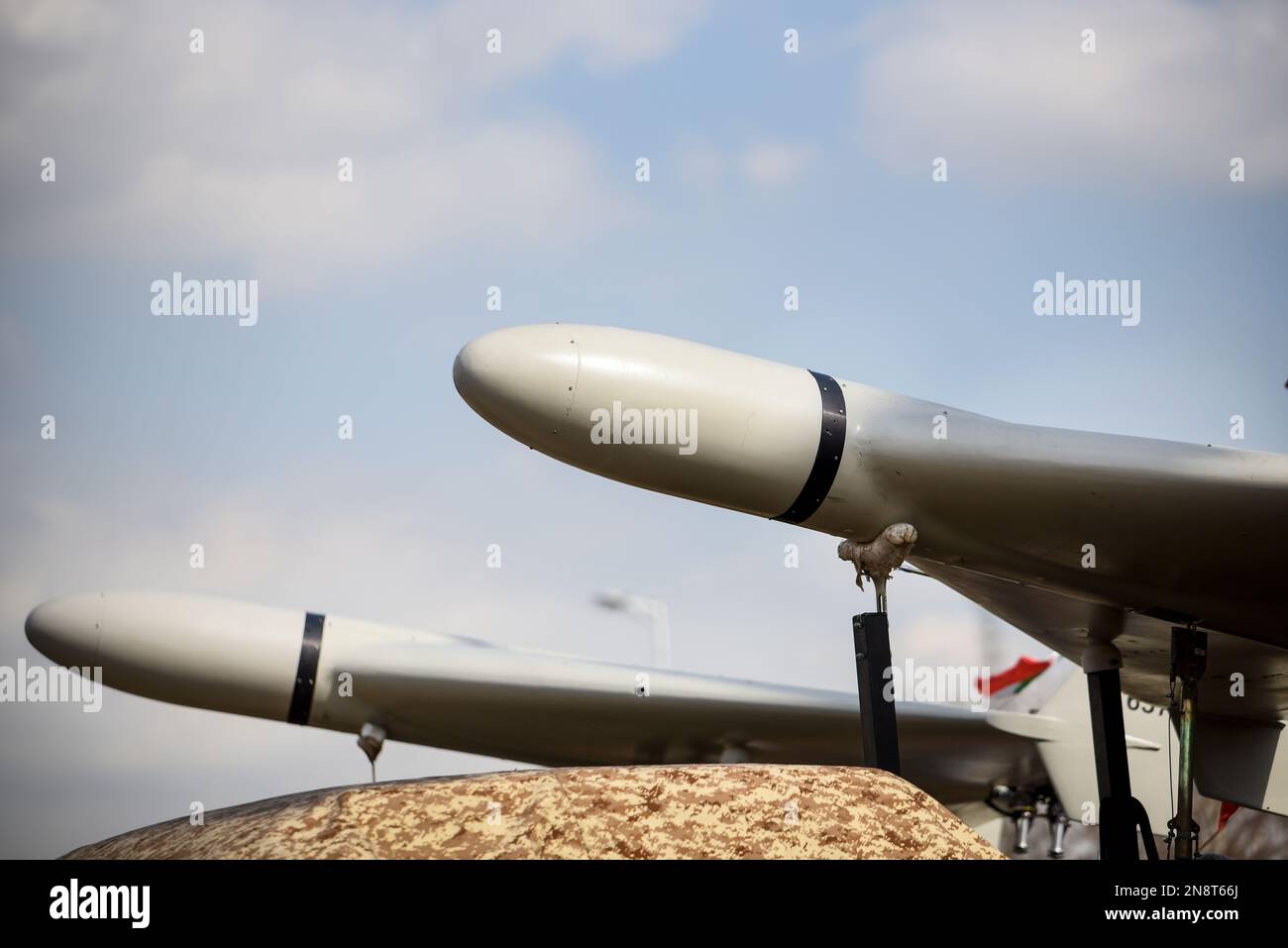 Tehran, Tehran, Iran. 11th Feb, 2023. Iranian domestically built drones ...