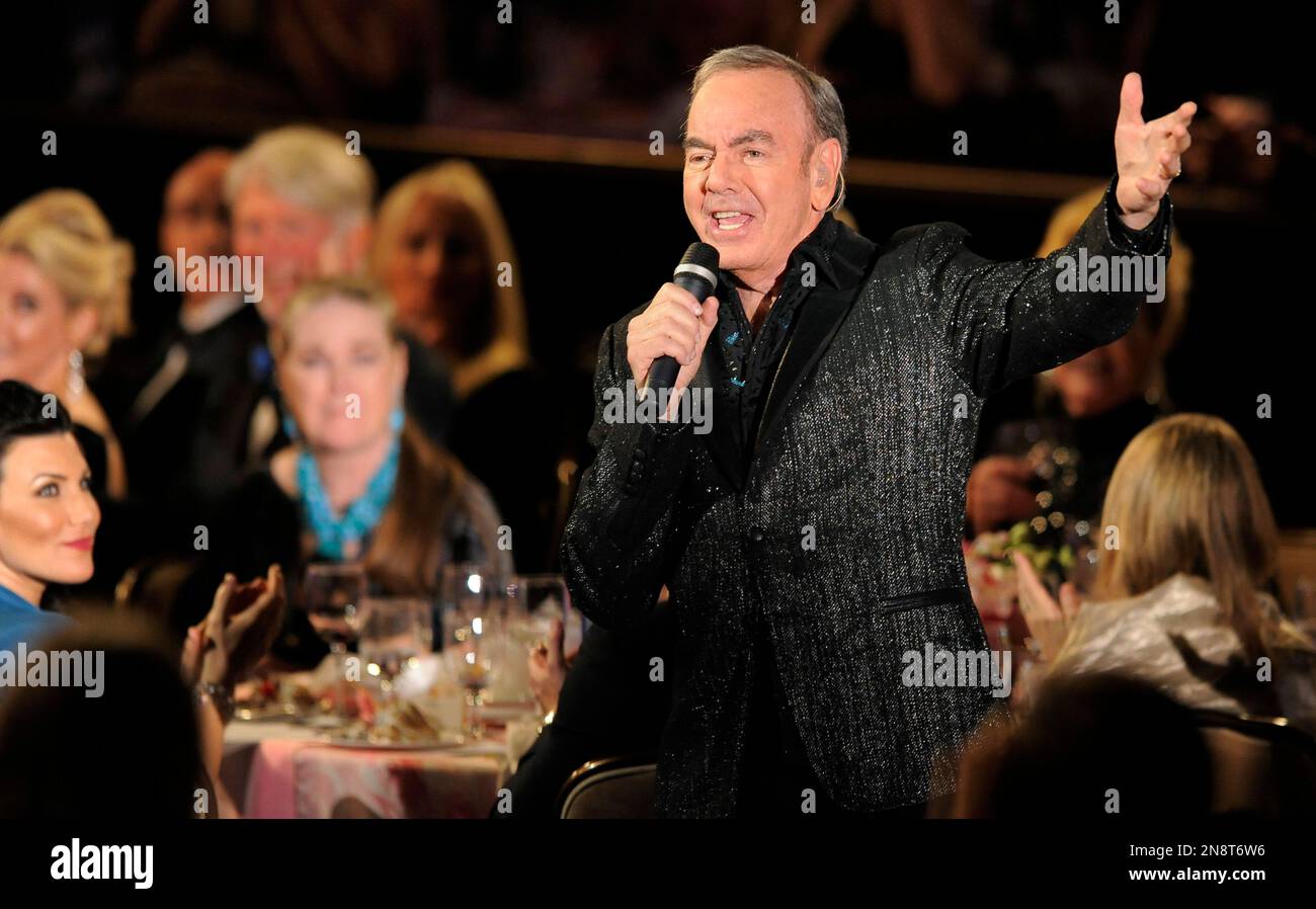 Neil Diamond performs during The 26th Carousel of Hope Gala at The ...