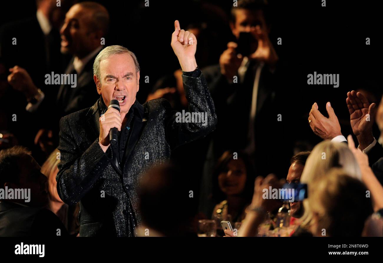 Neil Diamond performs during The 26th Carousel of Hope Gala at The ...