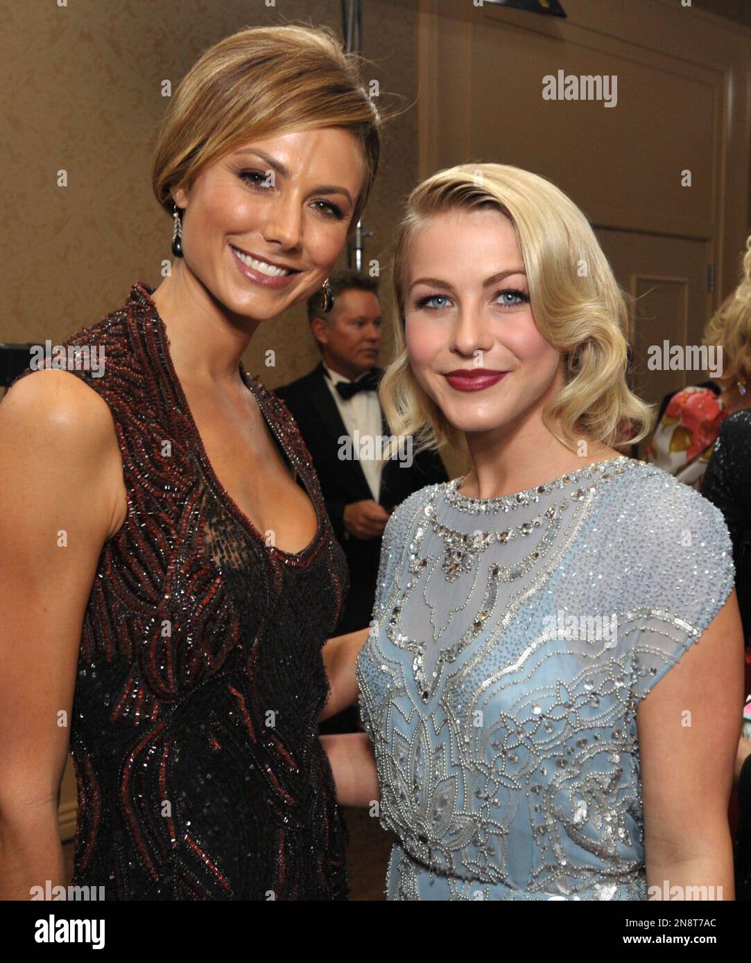 Stacy Keibler, left, and Julianne Hough attend The Carousel of Hope at ...