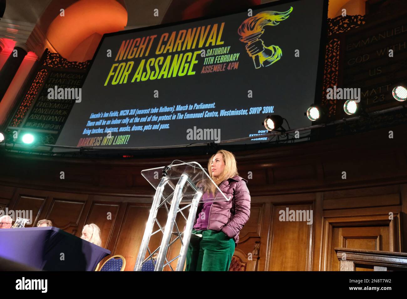 Stella assange portrait hi-res stock photography and images - Alamy