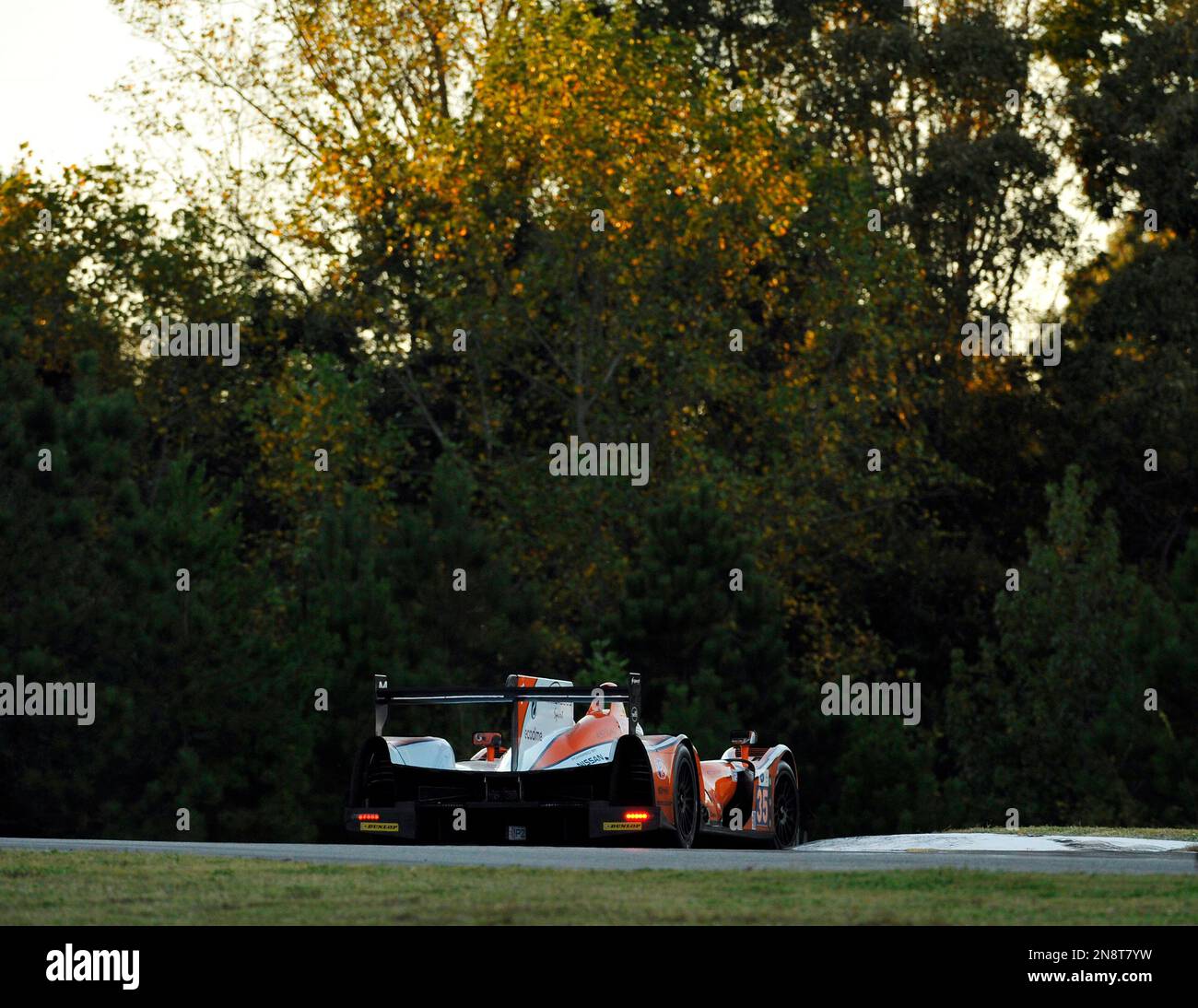 during the American Le Mans Series' Petit Le Mans auto race at Road ...