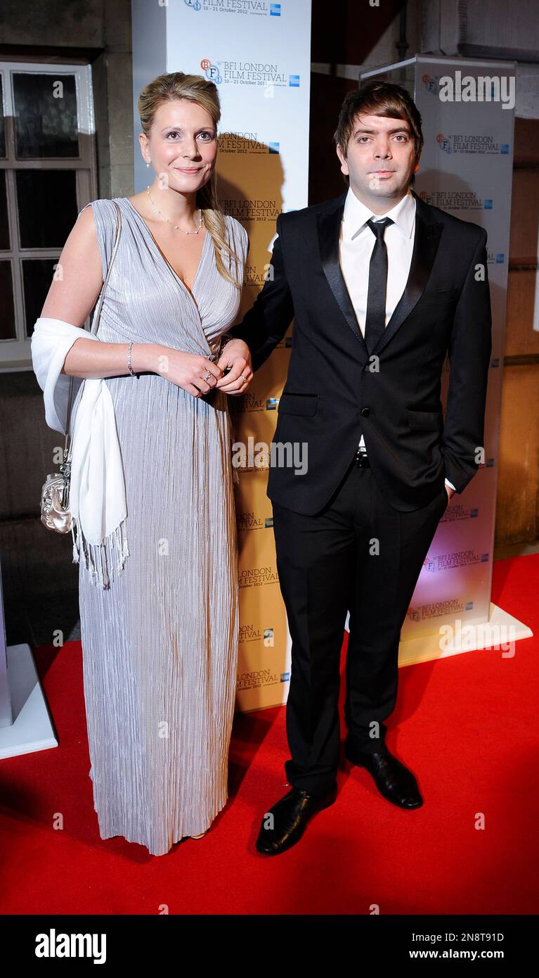Rowan Athale ( R ) & guest arrive at the BFI London Film Festival ...