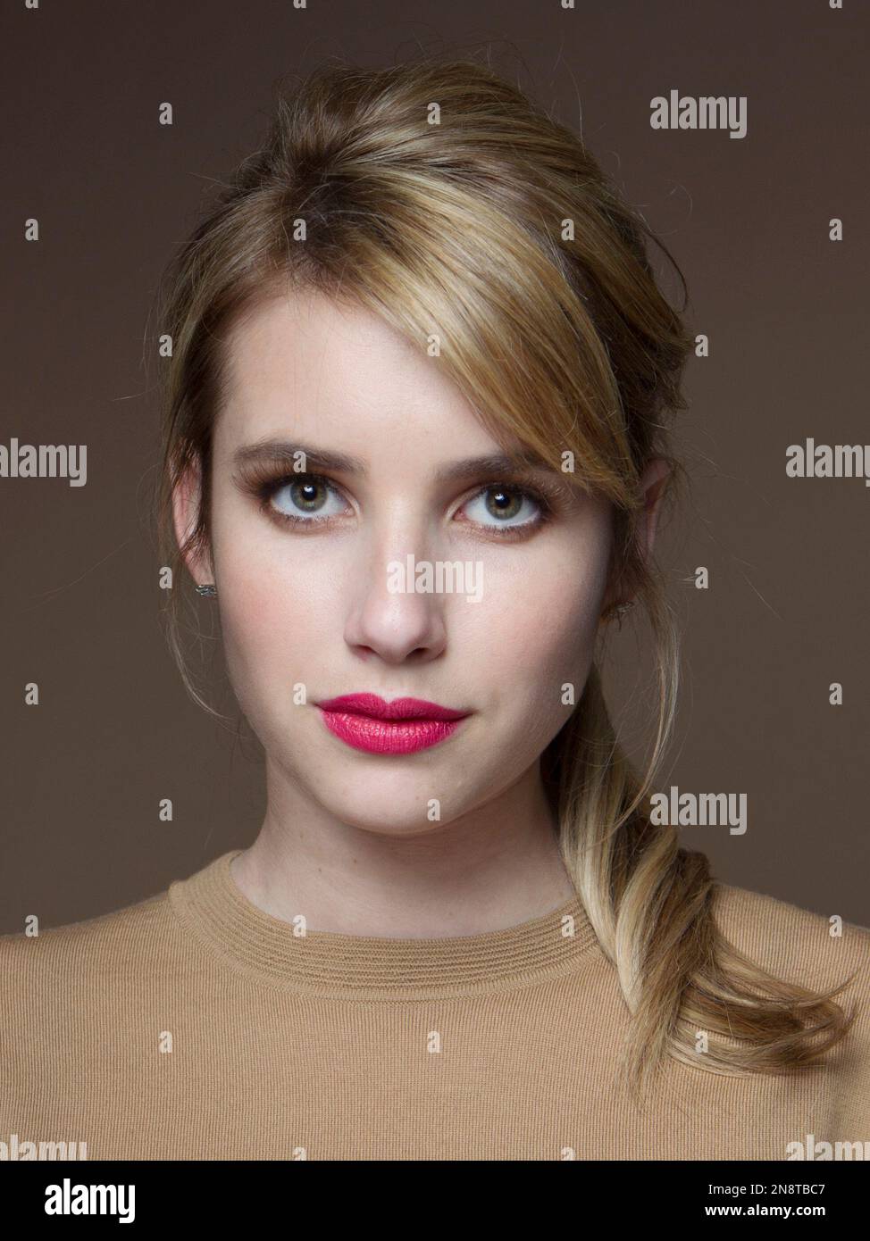 American actress, model and singer Emma Roberts poses for a portrait on ...
