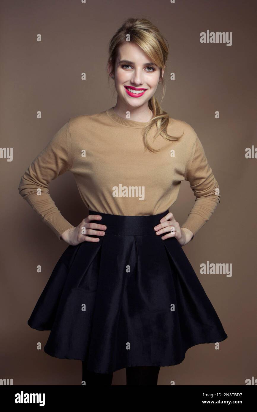 American actress, model and singer Emma Roberts poses for a portrait on ...