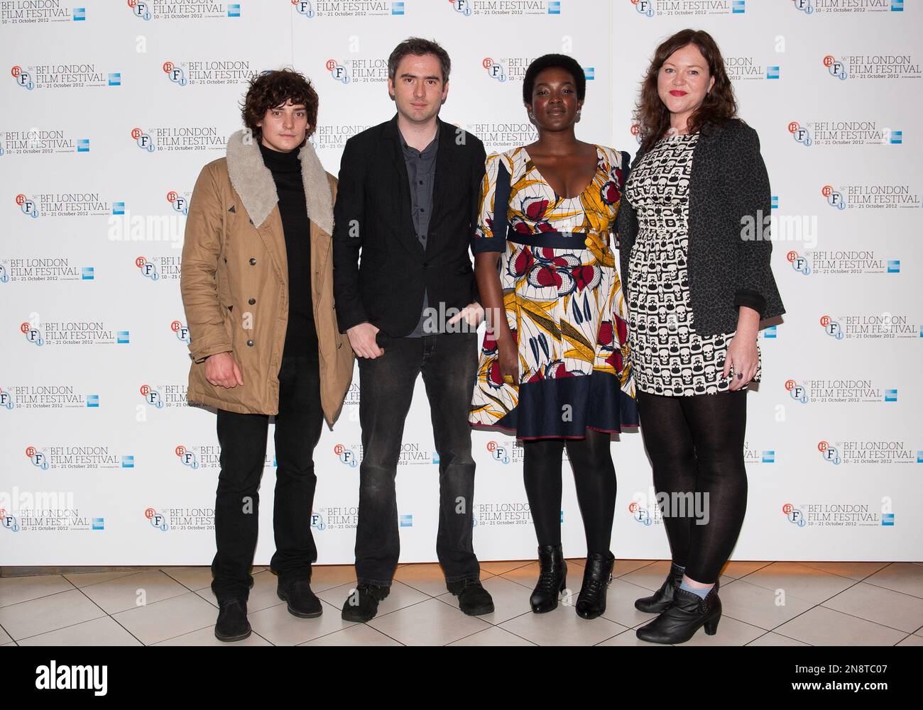 (L - R) Actor Aneurin Barnard, Writer & Director Ciaran Foy, Actress ...