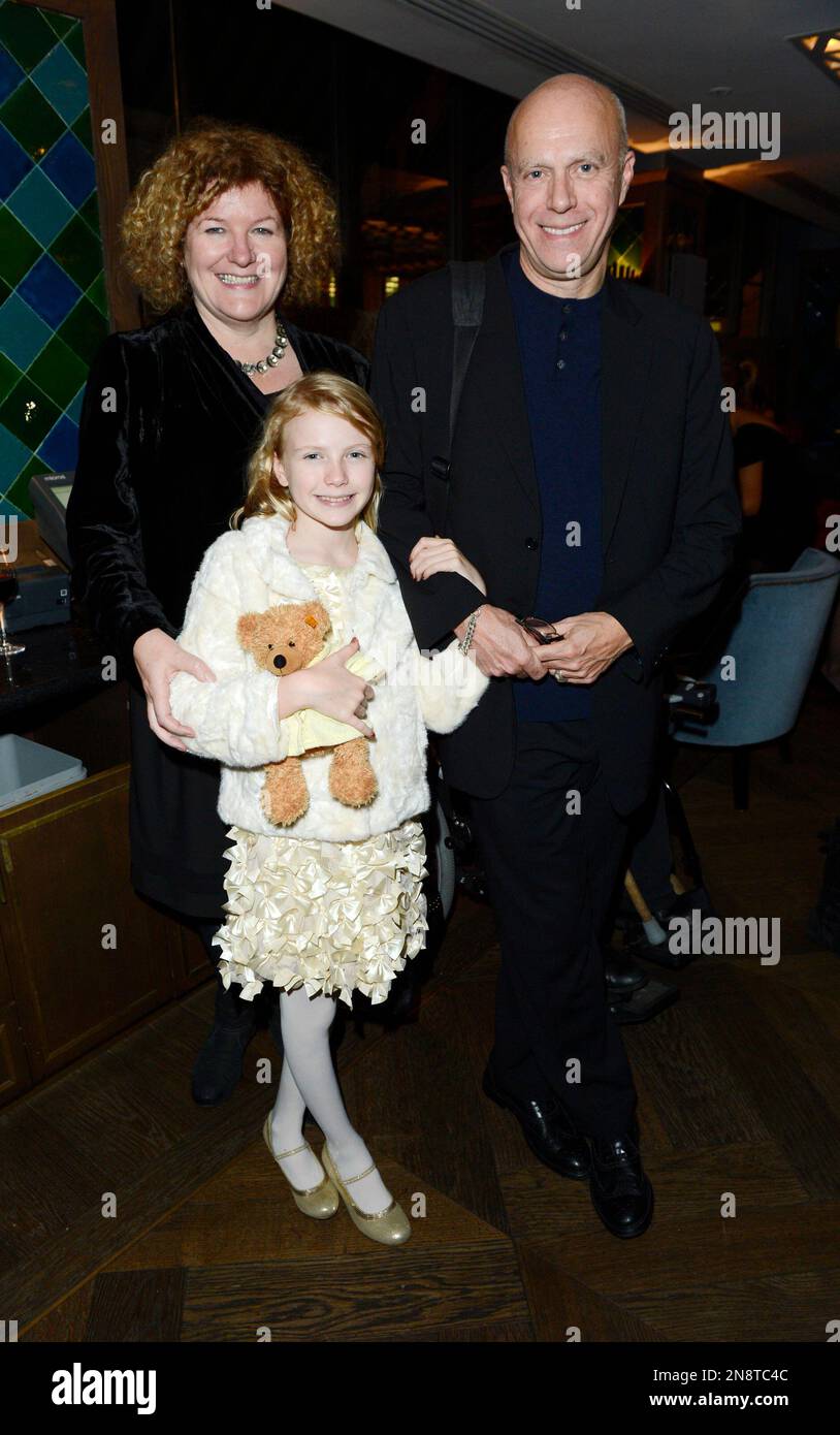Sheila Fitzsimons, Orla Hill, Jay Hill poses at London Film Festival ...