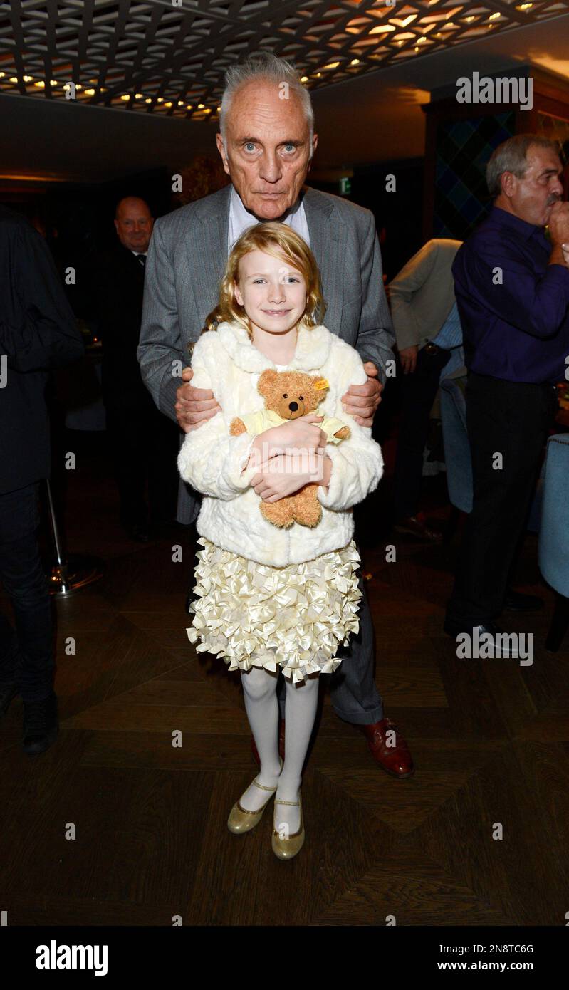 Terence Stamp, Orla Hill poses at London Film Festival The Mayfair ...