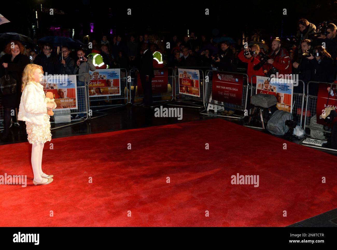 Orla Hill poses at London Film Festival The Mayfair Hotel Gala - Song ...