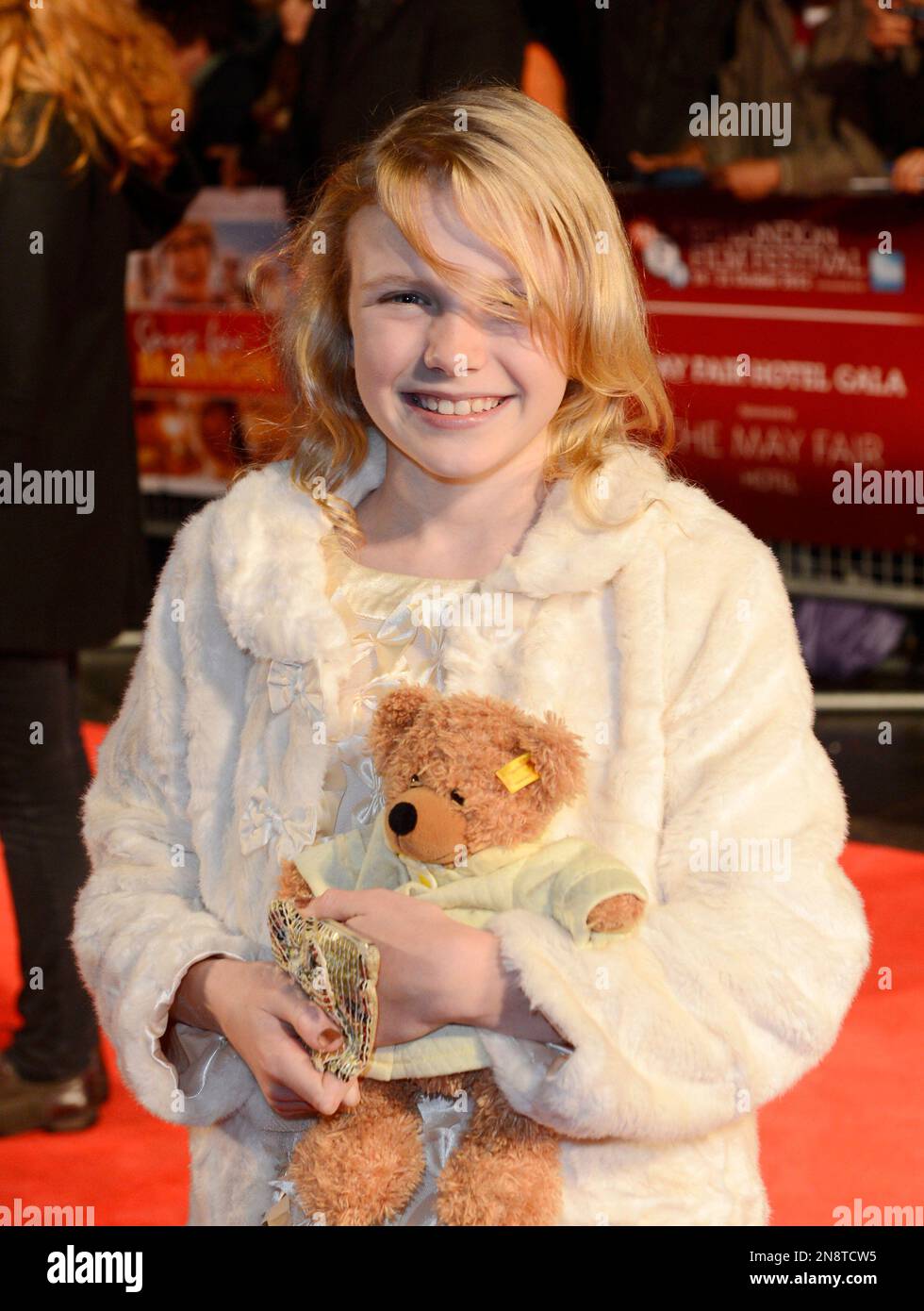 Orla Hill poses at London Film Festival The Mayfair Hotel Gala - Song ...