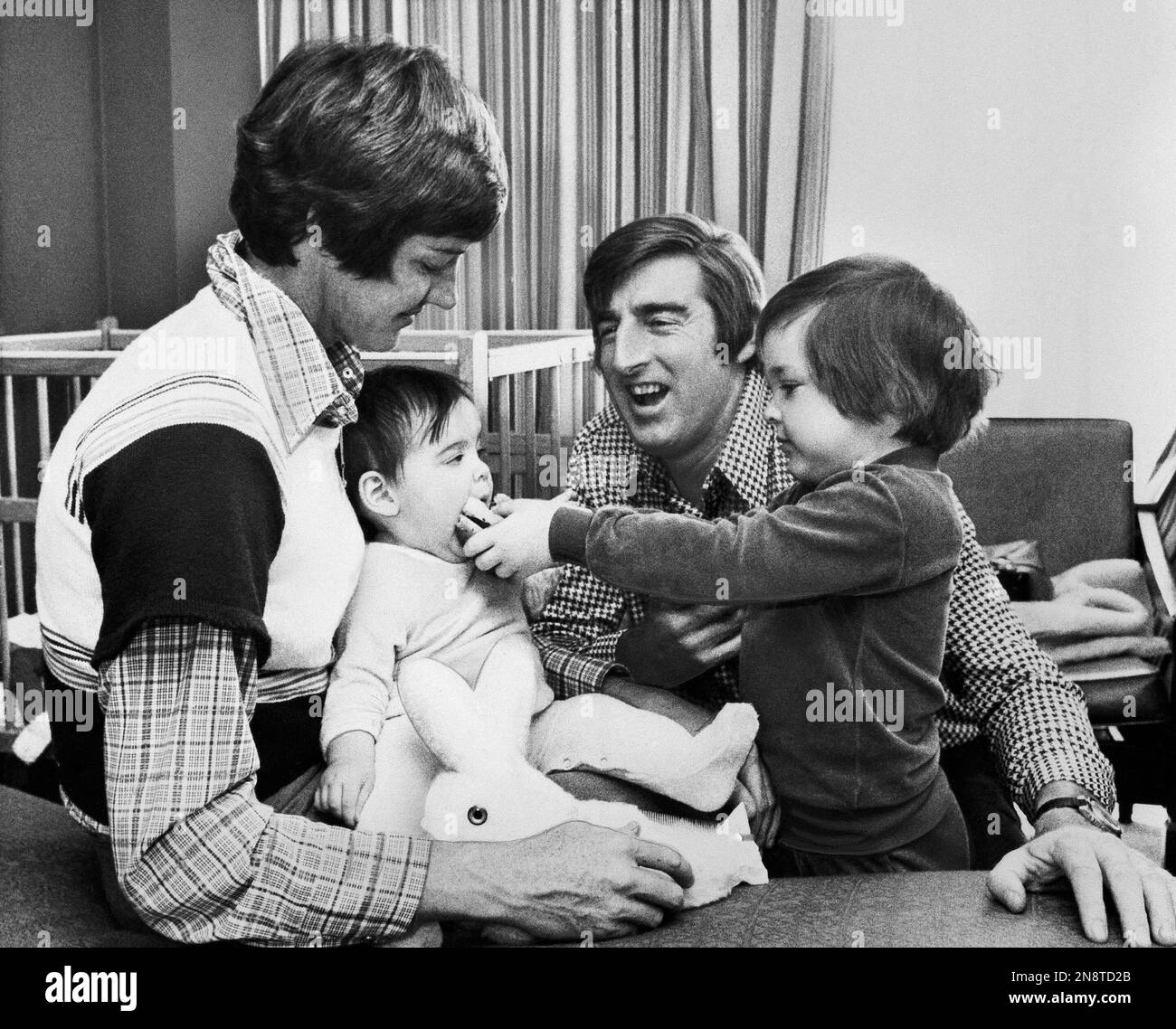 Tennis player Margaret Court shown with her husband Barry Court and her ...