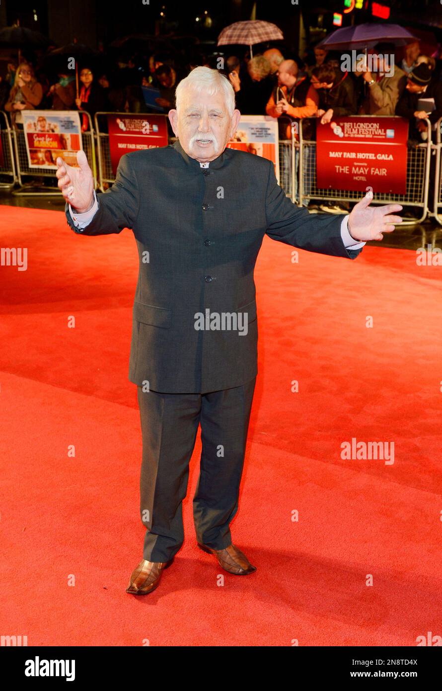 Arthur Nightingale poses at London Film Festival The Mayfair Hotel Gala ...