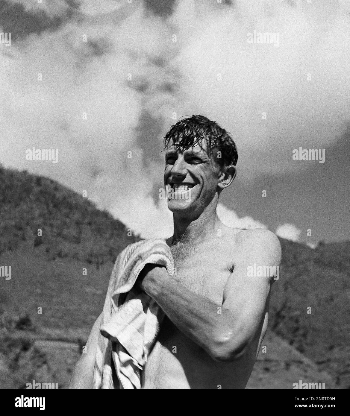 Edmund Hillary, June 27, 1953, who with Tensing was the first to make ...