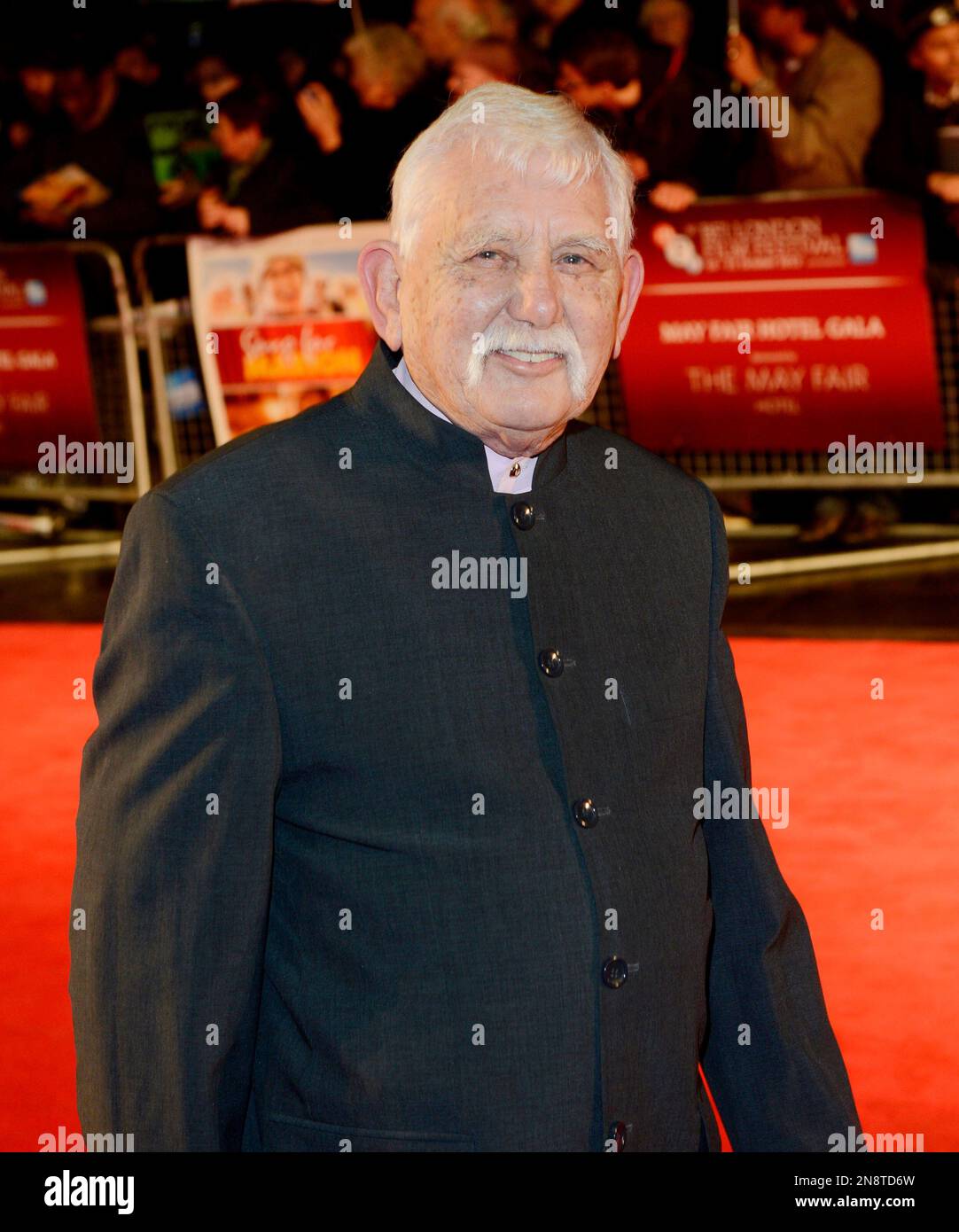 Arthur Nightingale poses at London Film Festival The Mayfair Hotel Gala ...