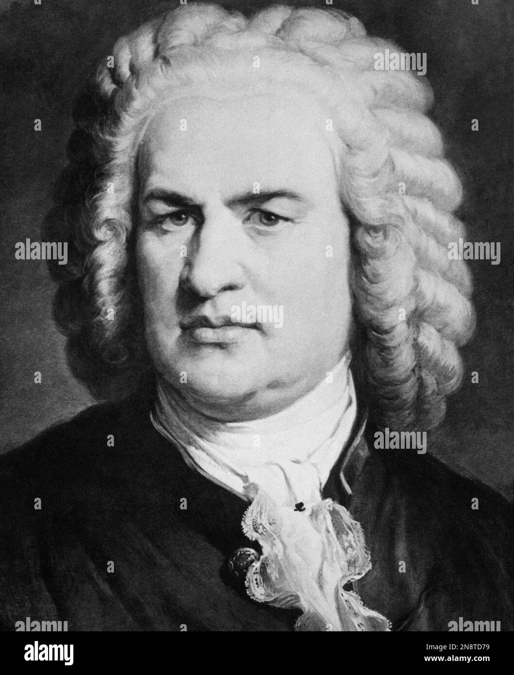 Undated photo of composer Johann Sebastian Bach. On March 21, 1935, the ...