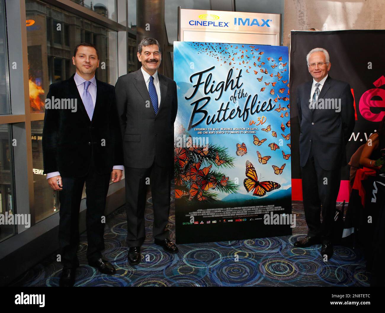 MTB Canadian Director Rodrigo Esponda (left) with Mexico's Ambassador ...