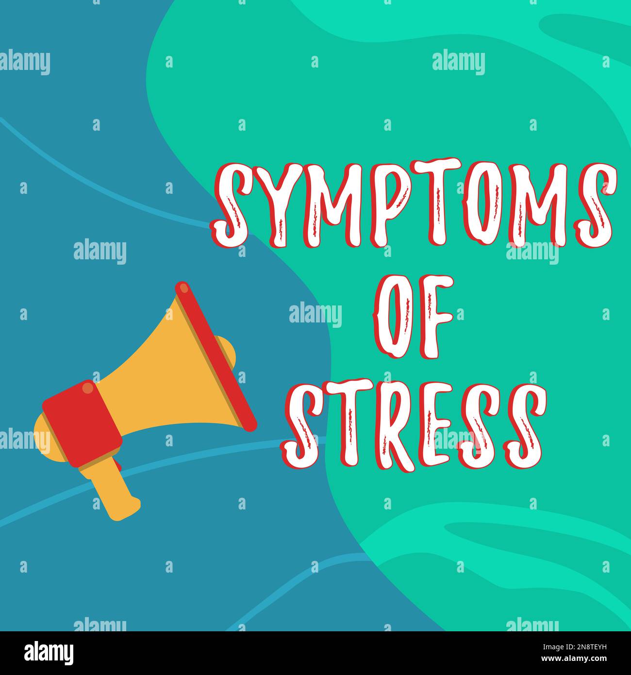 Inspiration showing sign Symptoms Of Stress. Conceptual photo serving ...