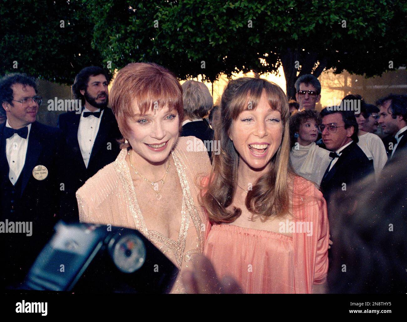 Actress Shirley Maclaine Left And Her Daughter Sachi Are Seen As They