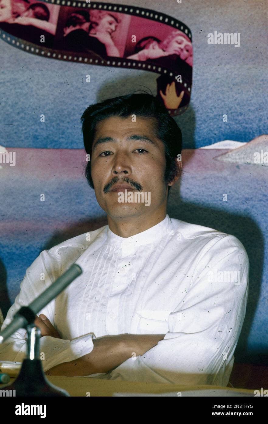 Tatsuya Fuji is seen at the Cannes Film Festival, Cannes, France, May ...