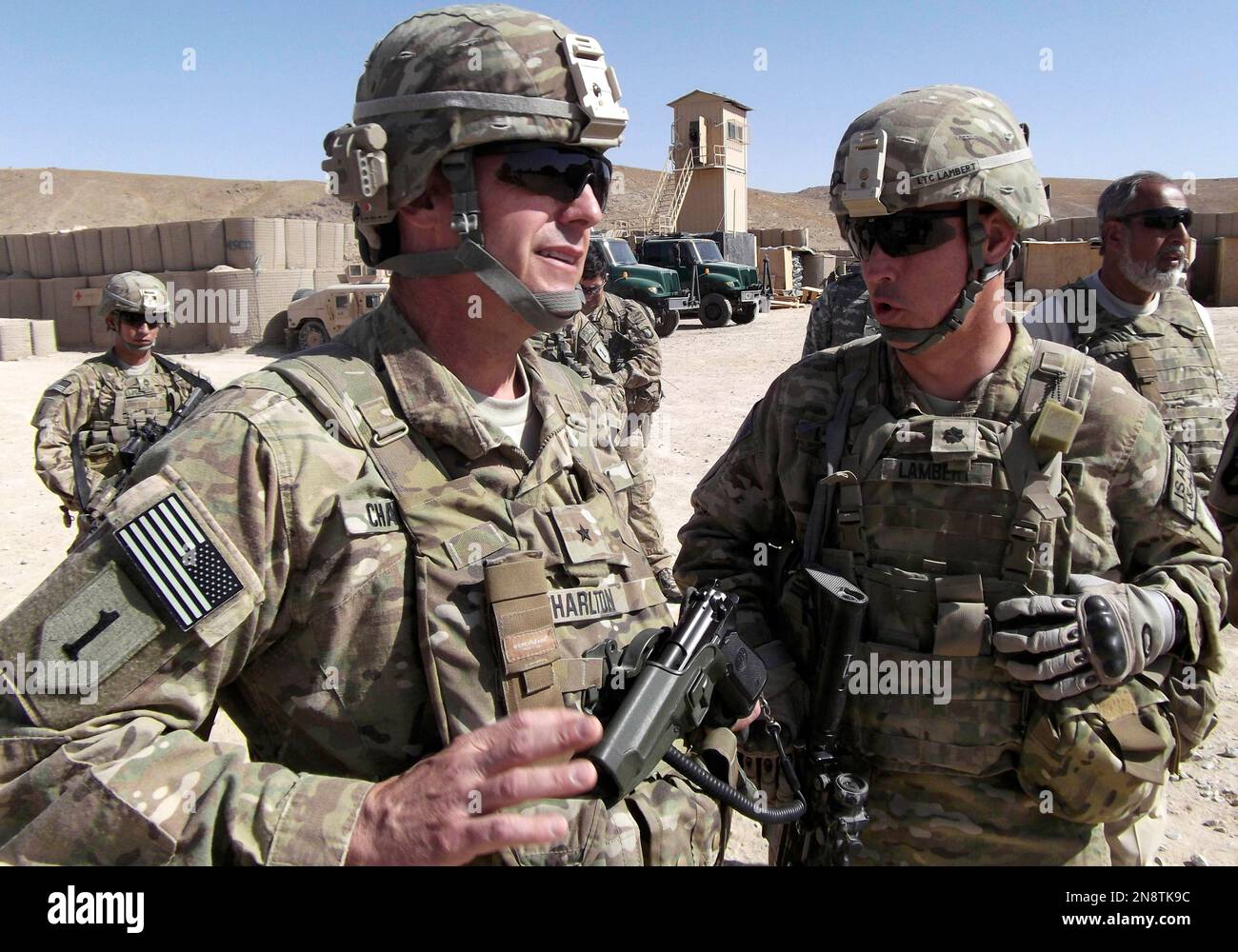 This photo taken Oct. 10, 2012 shows U.S. Brig. Gen. John Charlton ...