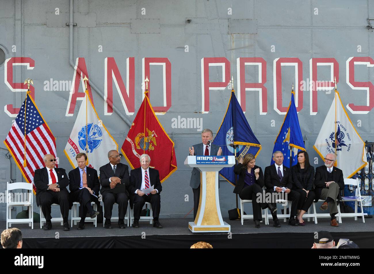 Paul Bucha, Congressional Medal of Honor Recipient, speaks at the ...