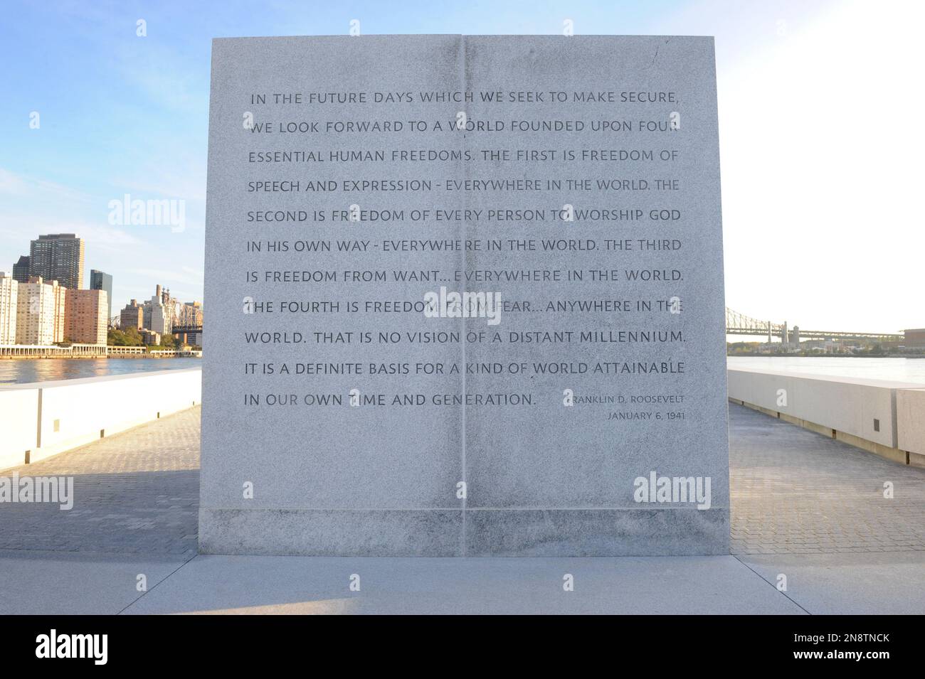 Text from Roosevelt's Four Freedoms speech at the newly dedicated ...