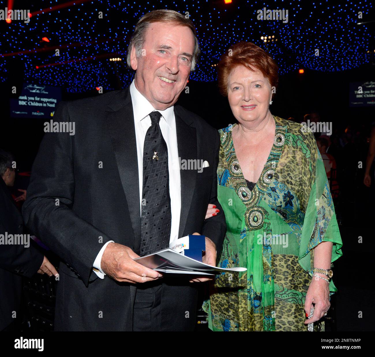 Sir Terry Wogan, Lady Helen Wogan poses at BBC Children in Need - An ...