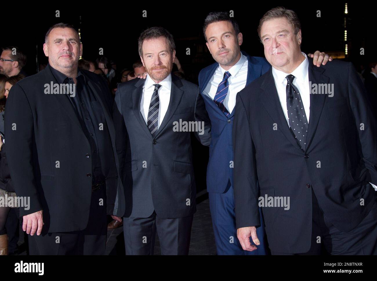 Graham King, from left to right, Bryan Cranston, Ben Affleck and John ...